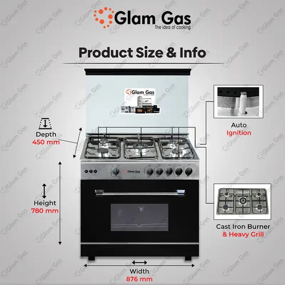 Hybrid 34 Cooking Range – Al Rehman Electronics