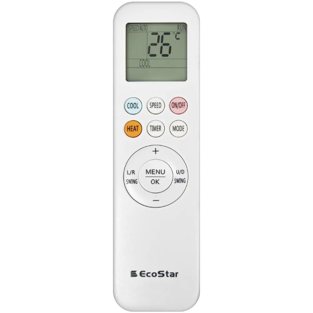 EcoStar Duke Series 1.5 TON Inverter White Split AC (Heat & Cool) – Al ...